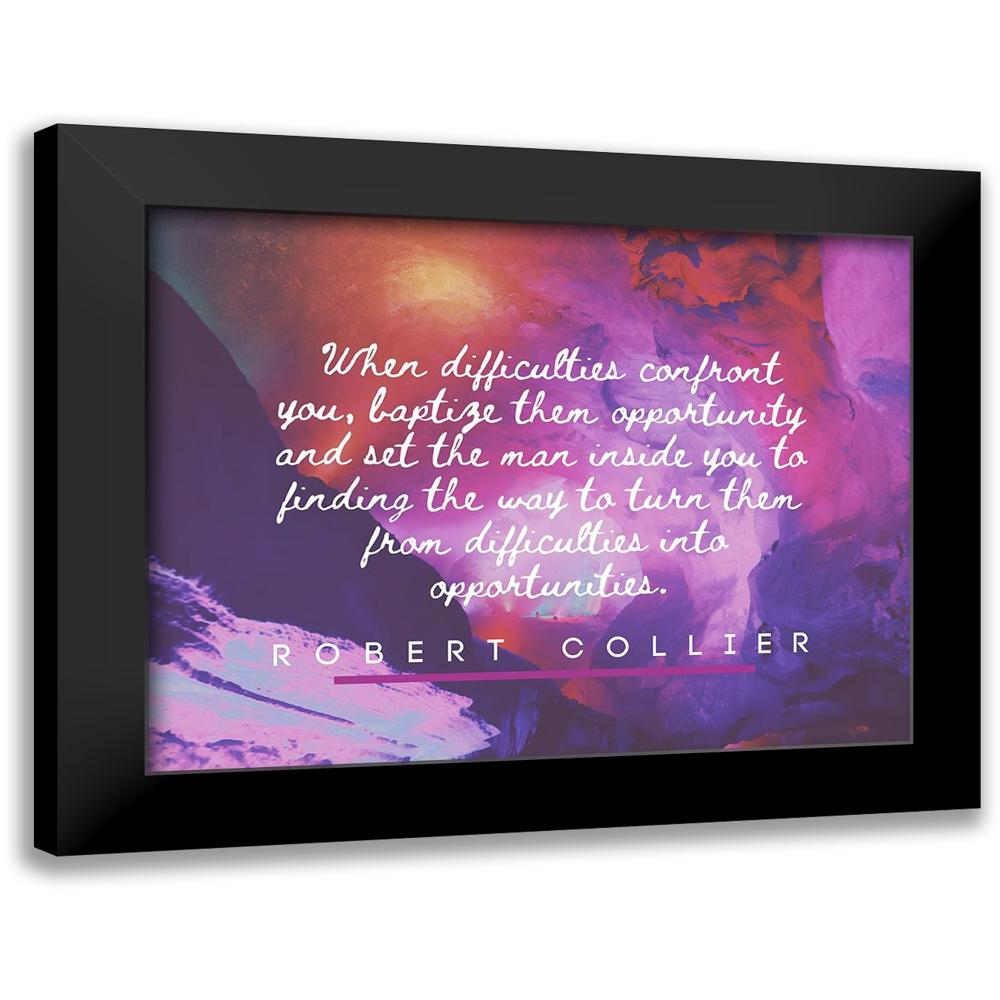 ArtsyQuotes 24x19 Black Modern Framed Museum Art Print Titled - Robert ...