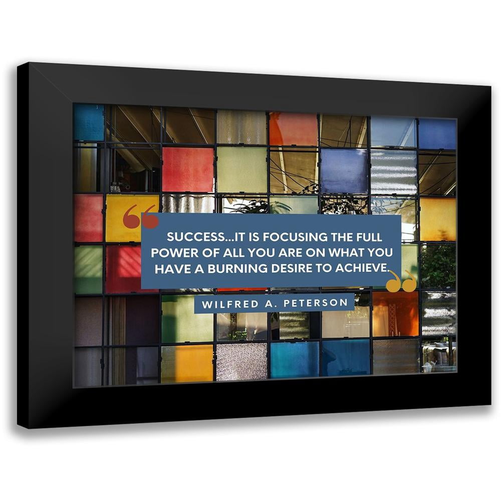 ArtsyQuotes 24x19 Black Modern Framed Museum Art Print Titled - Wilfred ...