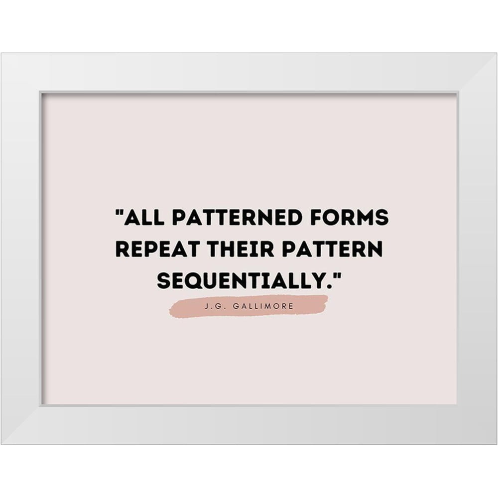 ArtsyQuotes 24x19 White Modern Wood Framed Museum Art Print Titled - J ...