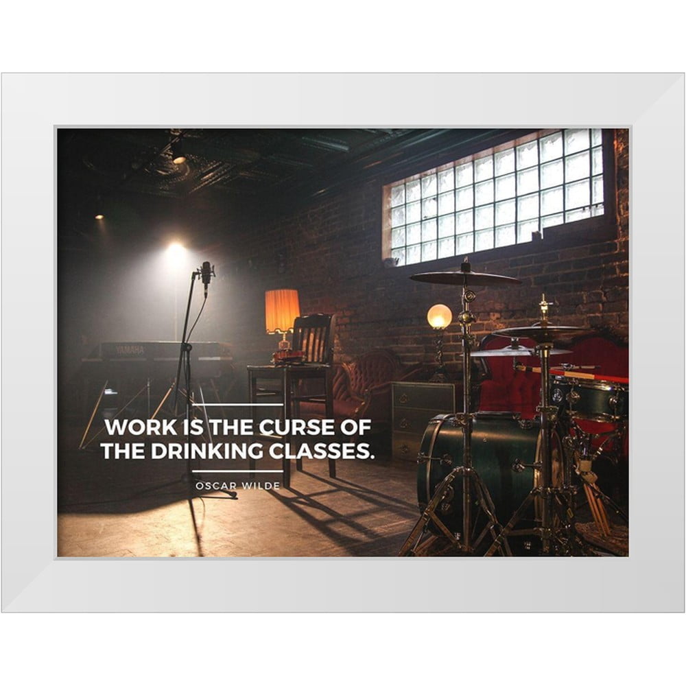 ArtsyQuotes 24x19 White Modern Wood Framed Museum Art Print Titled ...