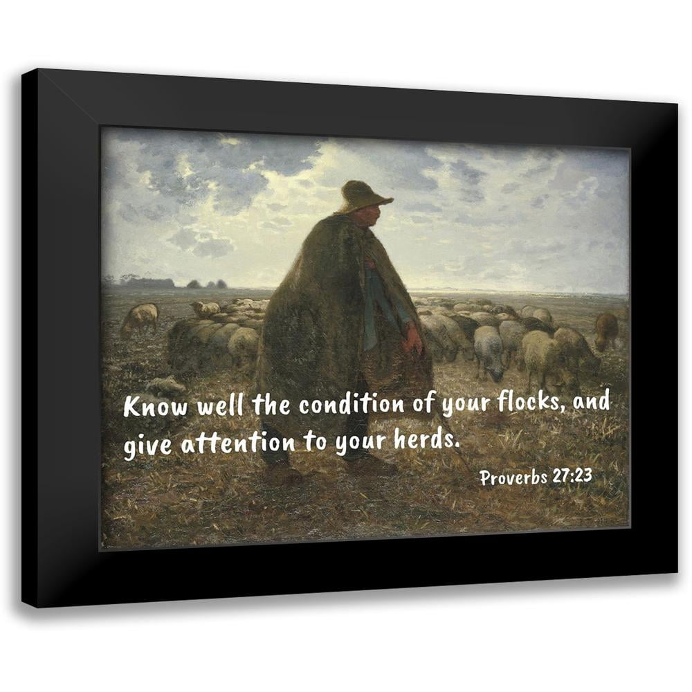 ArtsyQuotes 24x20 Black Modern Framed Museum Art Print Titled - Bible ...
