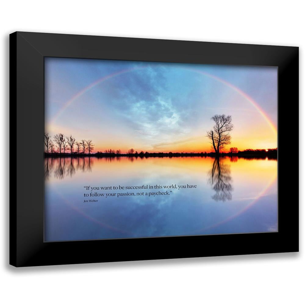 ArtsyQuotes 24x20 Black Modern Framed Museum Art Print Titled - Jen ...