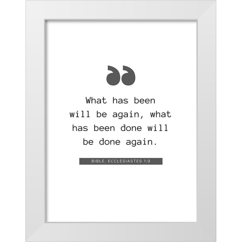 ArtsyQuotes 25x32 White Modern Wood Framed Museum Art Print Titled ...