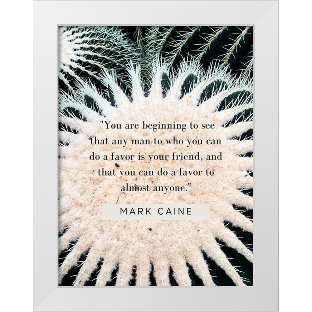 ArtsyQuotes 25x32 White Modern Wood Framed Museum Art Print Titled ...
