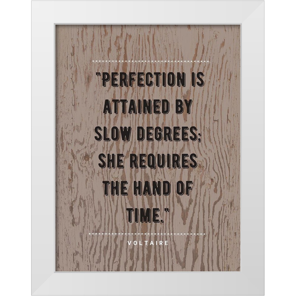 ArtsyQuotes 25x32 White Modern Wood Framed Museum Art Print Titled ...