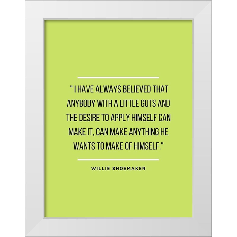 ArtsyQuotes 25x32 White Modern Wood Framed Museum Art Print Titled ...