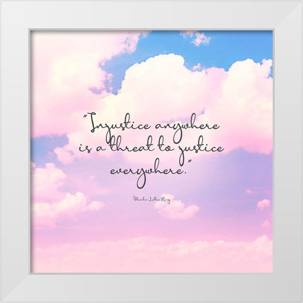 ArtsyQuotes 26x26 White Modern Wood Framed Museum Art Print Titled ...