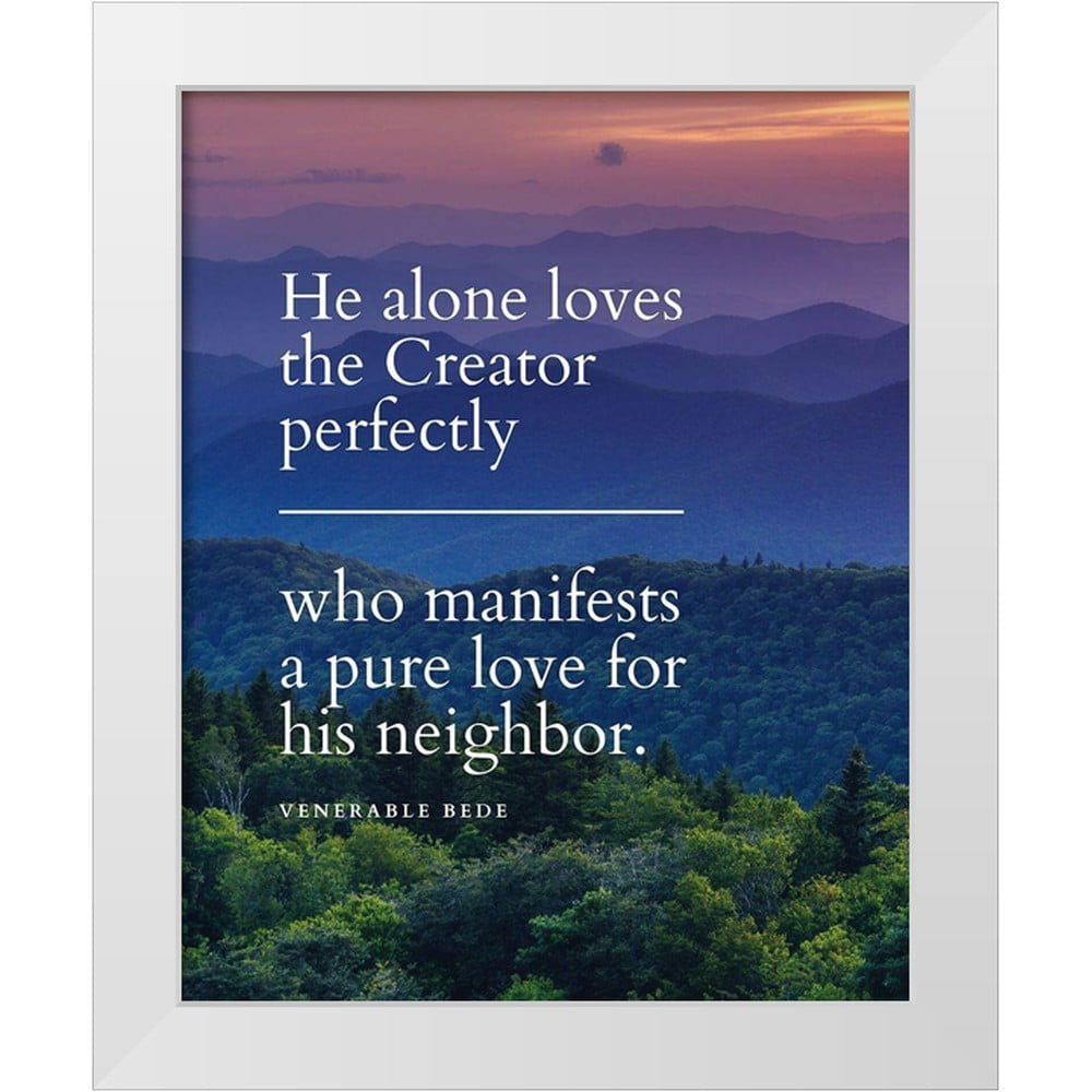 ArtsyQuotes 26x32 White Modern Wood Framed Museum Art Print Titled ...