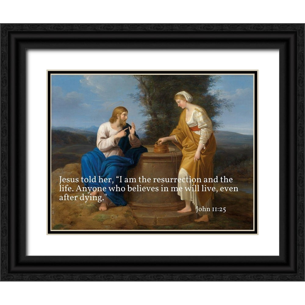 ArtsyQuotes 32x25 Black Ornate Wood Framed with Double Matting Museum ...