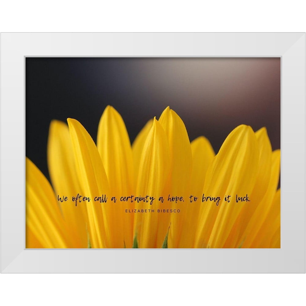 ArtsyQuotes 32x25 White Modern Wood Framed Museum Art Print Titled ...