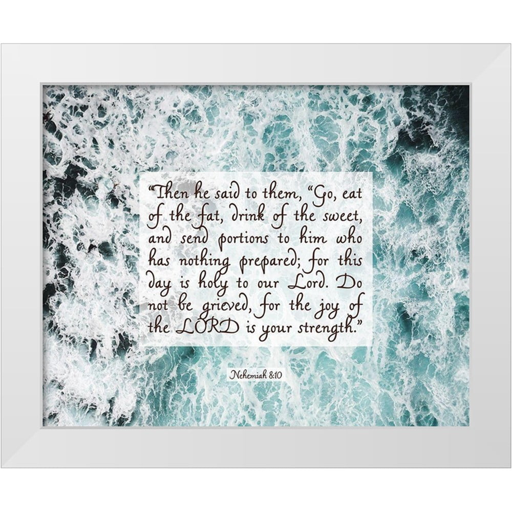 ArtsyQuotes 32x26 White Modern Wood Framed Museum Art Print Titled ...