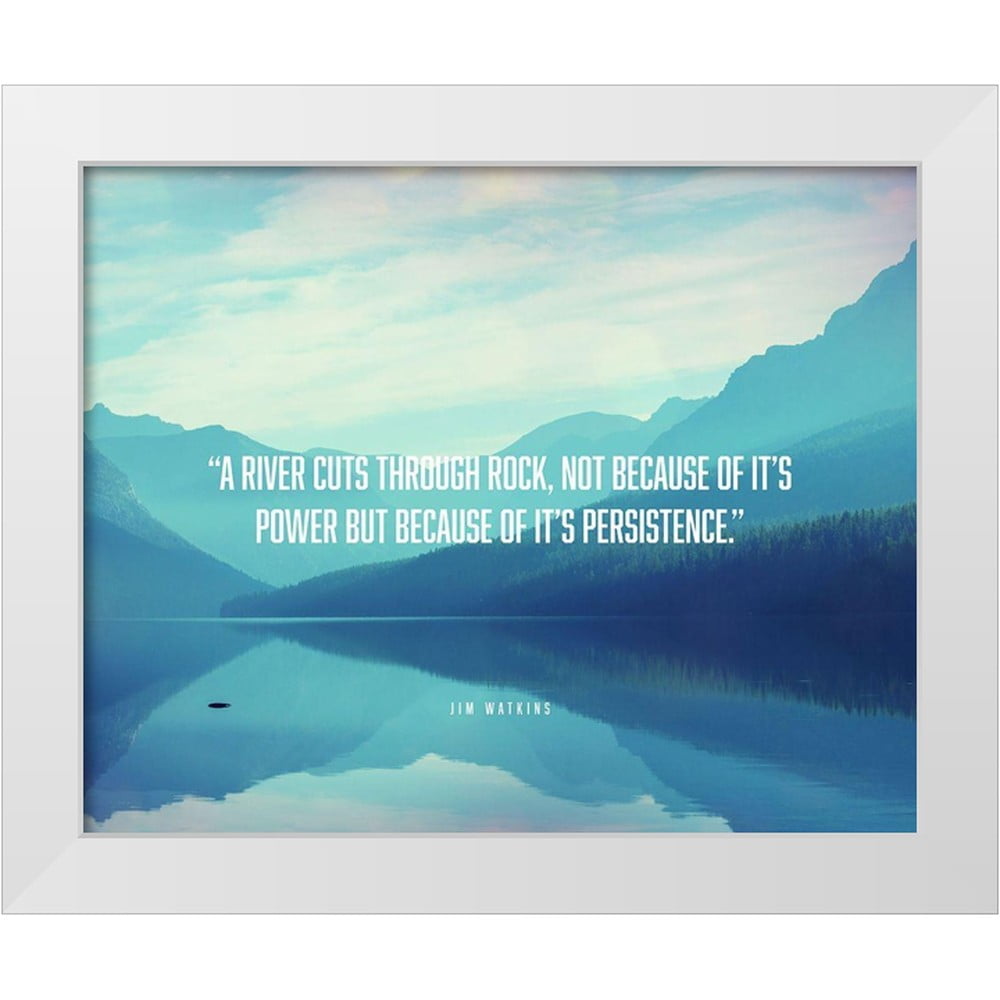 ArtsyQuotes 32x26 White Modern Wood Framed Museum Art Print Titled ...