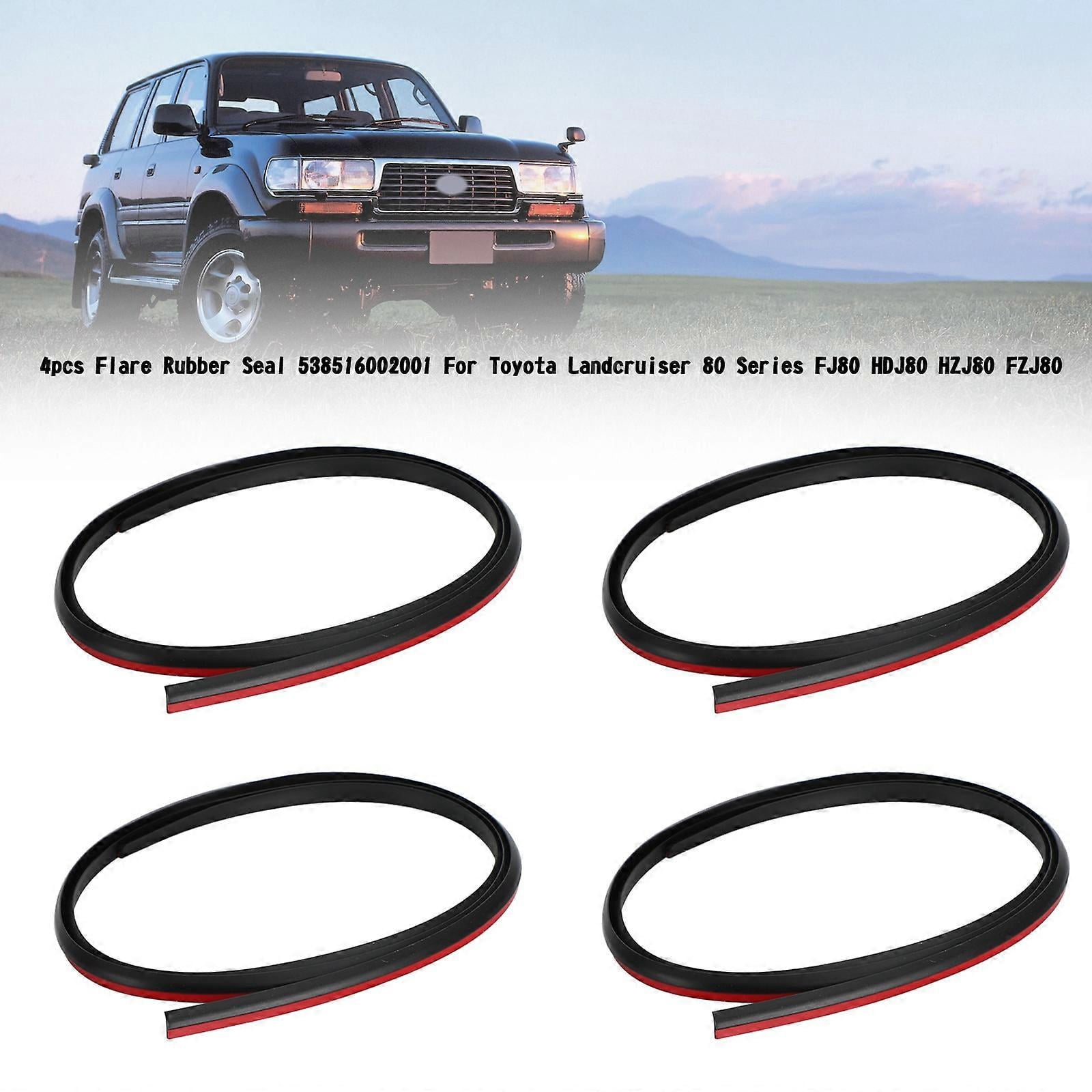 Artudatech 4x Flare Rubber Seal 538516002001 For Toyota Landcruiser 80 ...