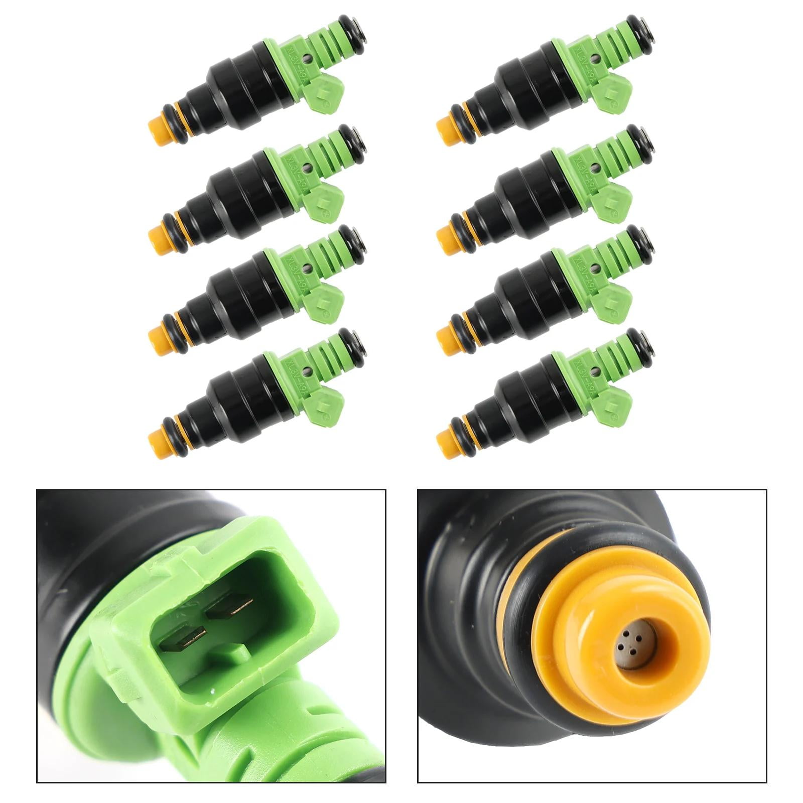 Artudatech Set of 8 0280150558 42lbs Green Top Racing Fuel Injector ...