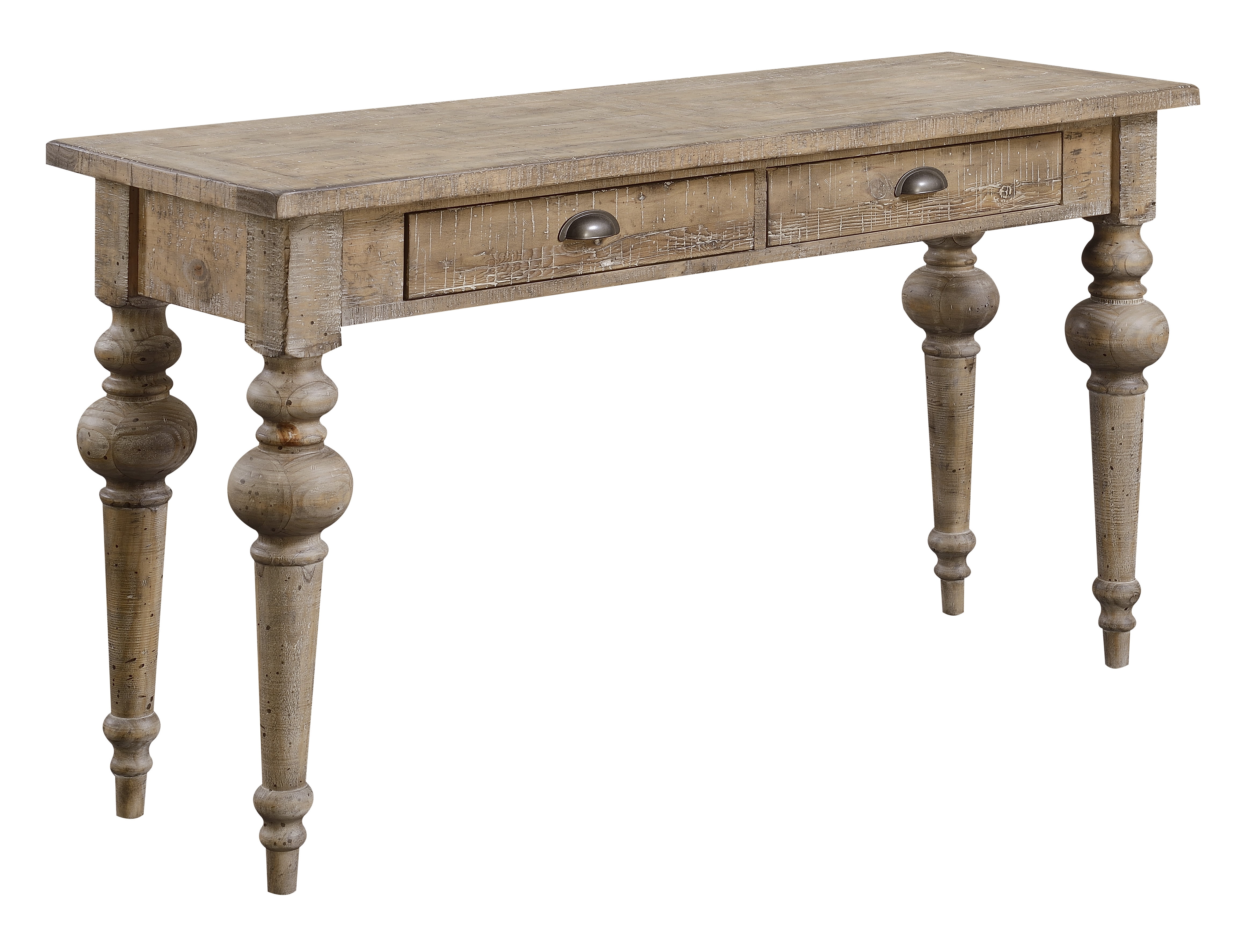Artum Hill French Country Louis Sandstone Buff 54" Sofa Table with ...