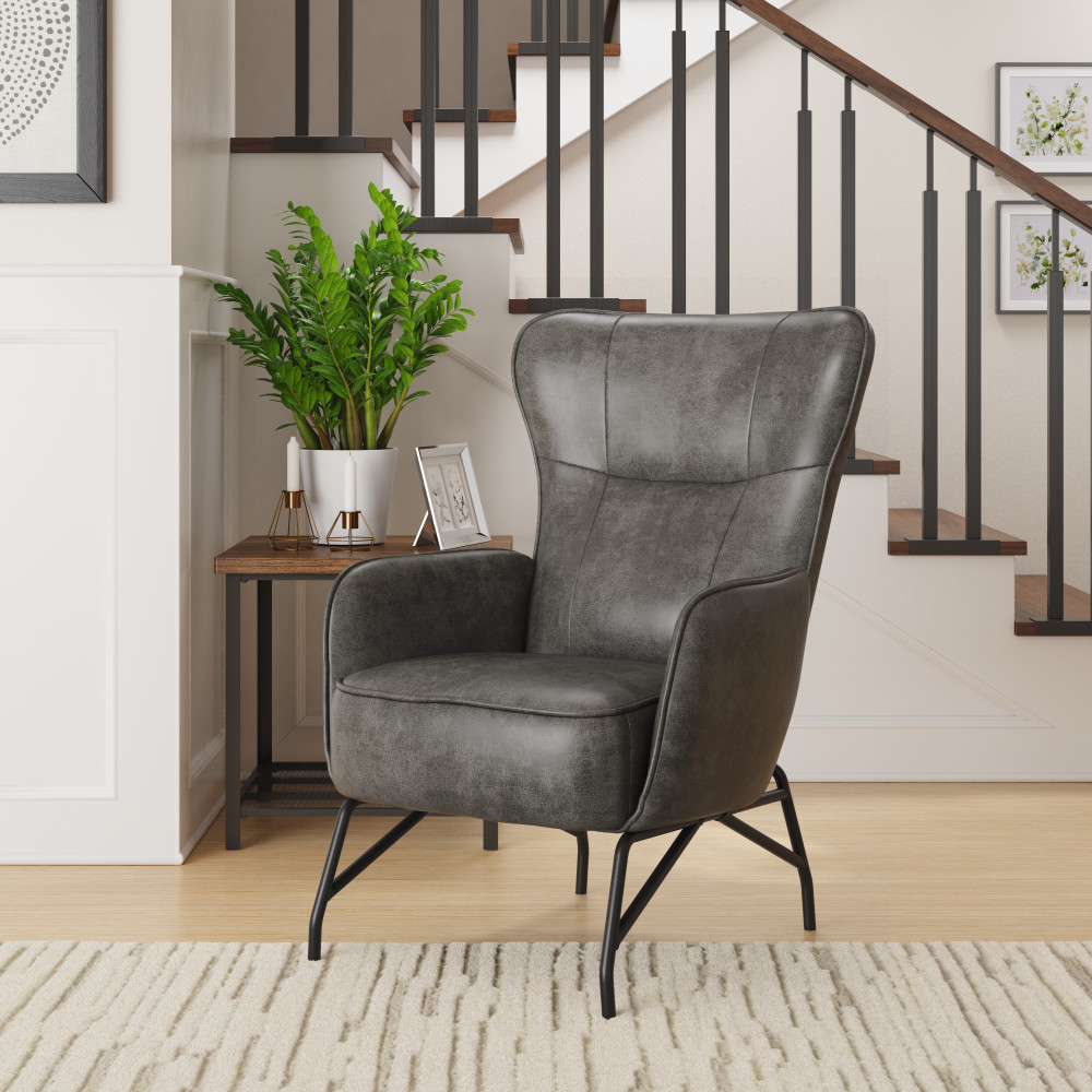 Silverthorne Spindle Chair, Weathered Oak, Ash - Walmart.com