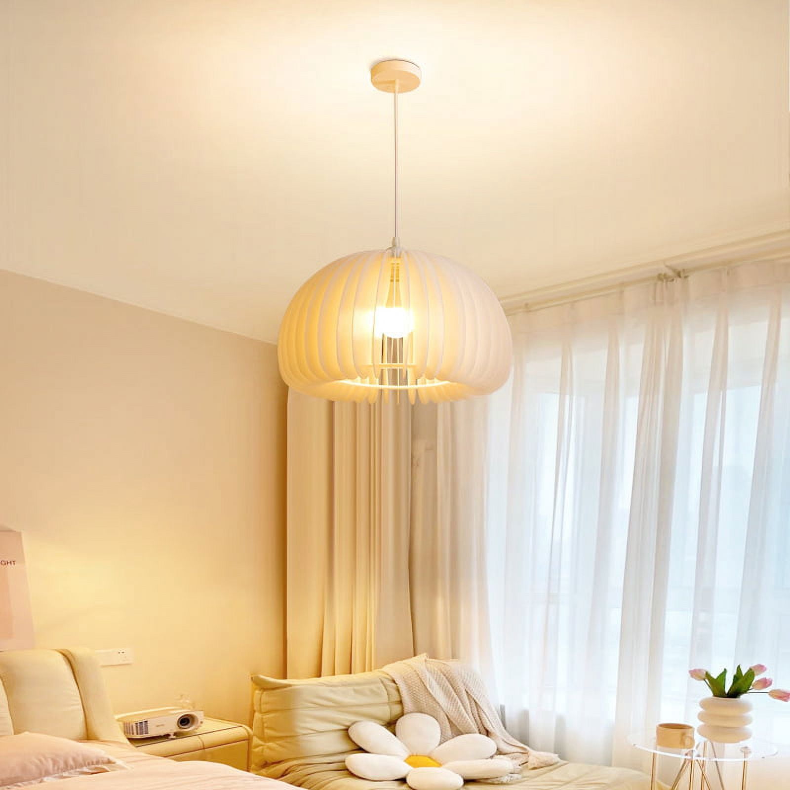 Arturesthome Modern Acrylic White Chandelier Restaurant Pendant Light ...