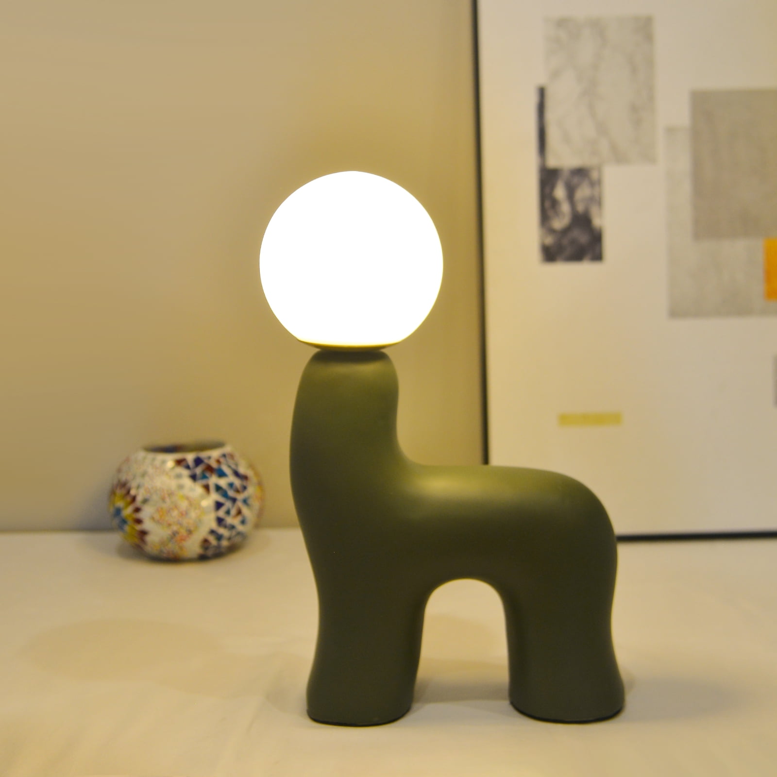 Arturesthome Nightstand Desk Lamp Creative Nordic Living Room Bedside ...