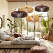 Arturesthome New Hand Knitted Rattan Pendant Lights - Walmart.com