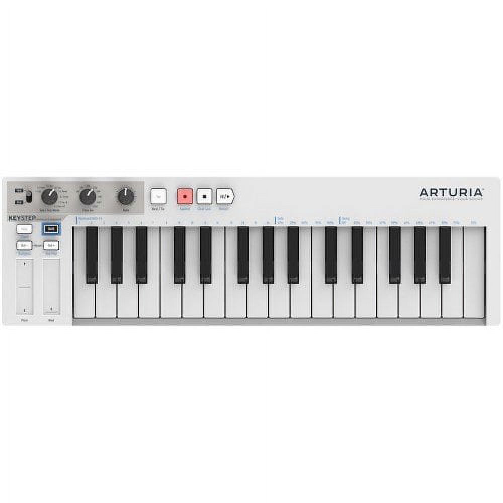 Arturia 32-key Slim Keyboard with Polyphonic Step Controller ...