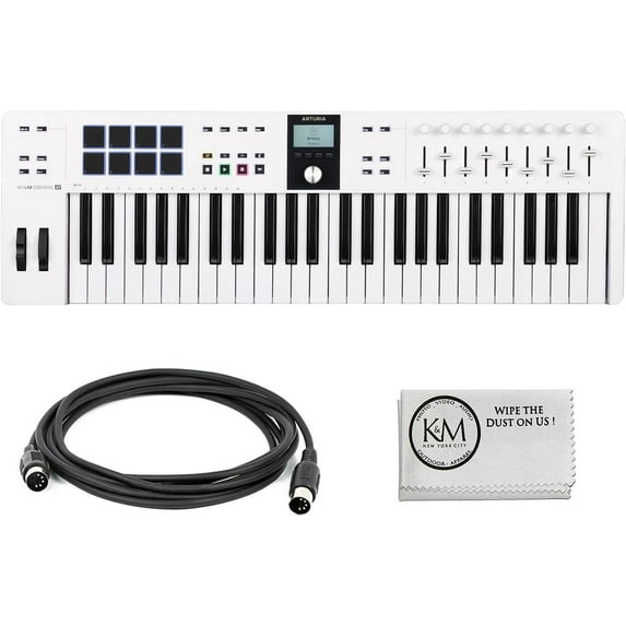 Arturia KeyLab Essential mk3 49-Key Universal MIDI Controller and ...