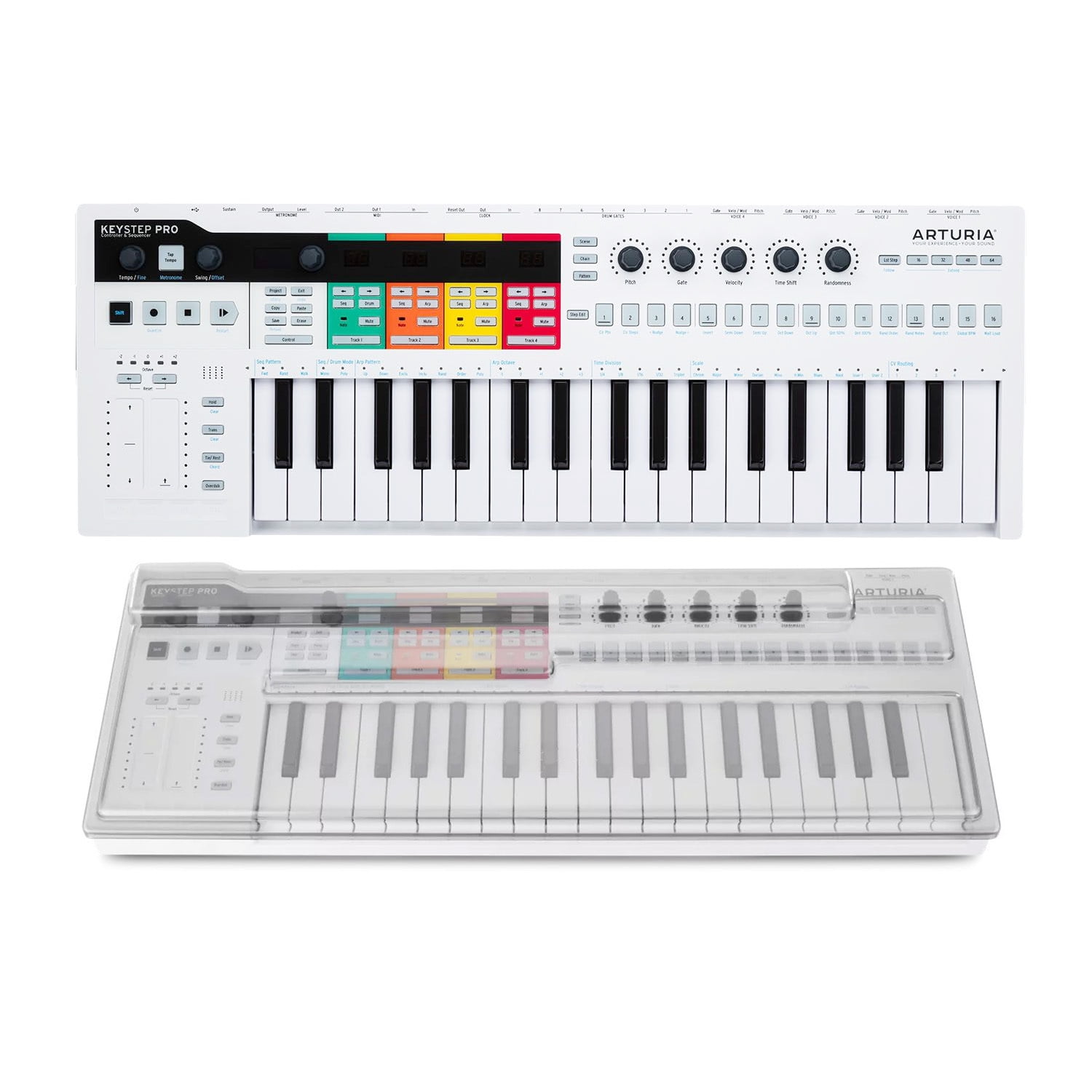Arturia KeyStep Pro 37-Key Controller and Sequencer USB, MIDI, CV ...
