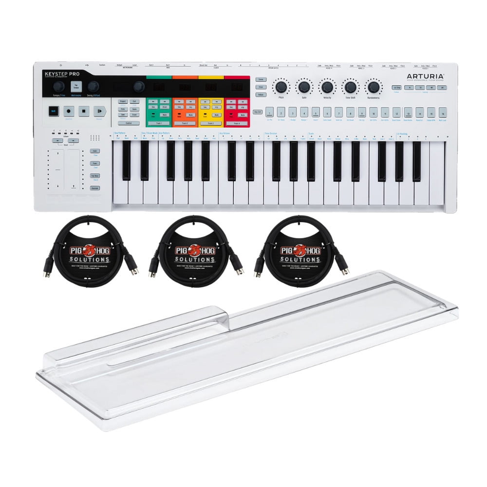 Arturia KeyStep Pro 37-Key MIDI Controller with Sequencer with Hard ...