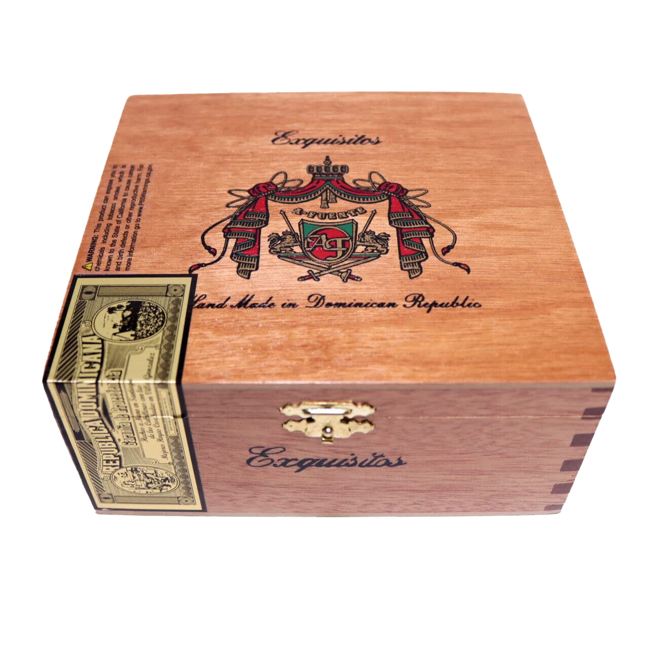 Arturo Fuente Exquisitos Empty Wood Cigar Box 6" x 5.75" x 2.75 ...