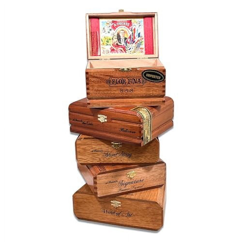 Arturo Fuente Variety Pack - 5 Empty Cigar Boxes - Walmart.com