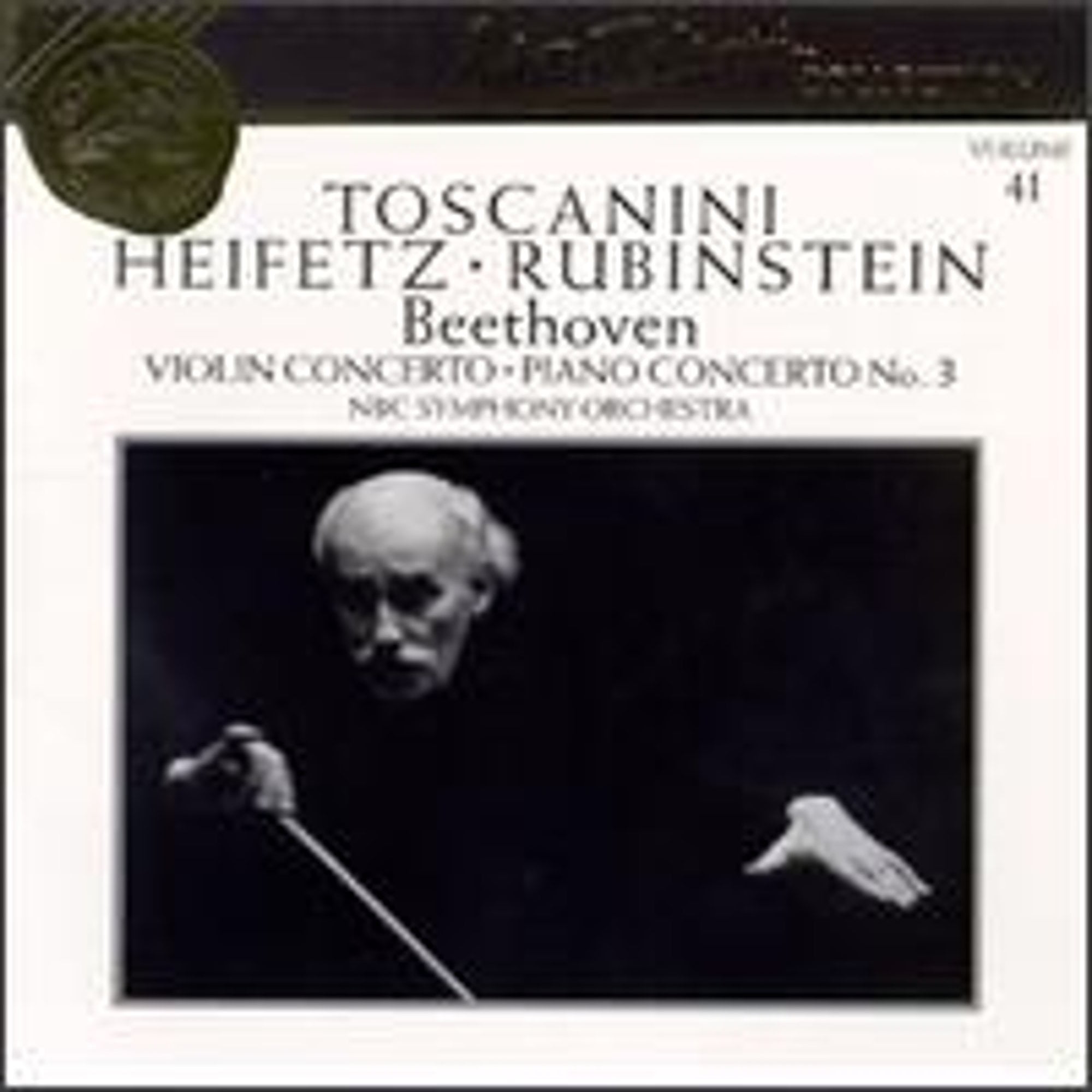 Pre-Owned Arturo Toscanini Collection, Vol. 41: Beethoven - Violin Concerto, Piano Concerto No ...