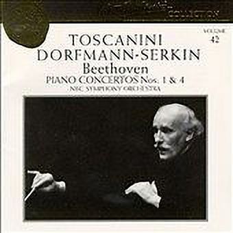 Pre-Owned Arturo Toscanini Collection, Vol. 42: Beethoven Piano Concertos Nos. 1 & 4 (CD, RCA ...