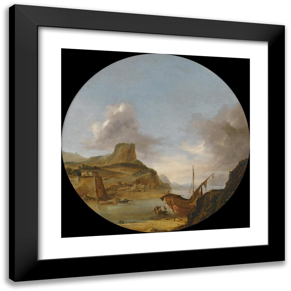 Artus del Monte 15x15 Black Modern Framed Museum Art Print Titled - An ...