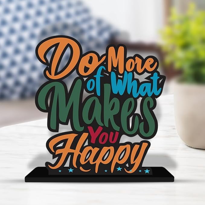 Artvibes Wooden Idols and Figurine Do More of What Makes You Happy ...