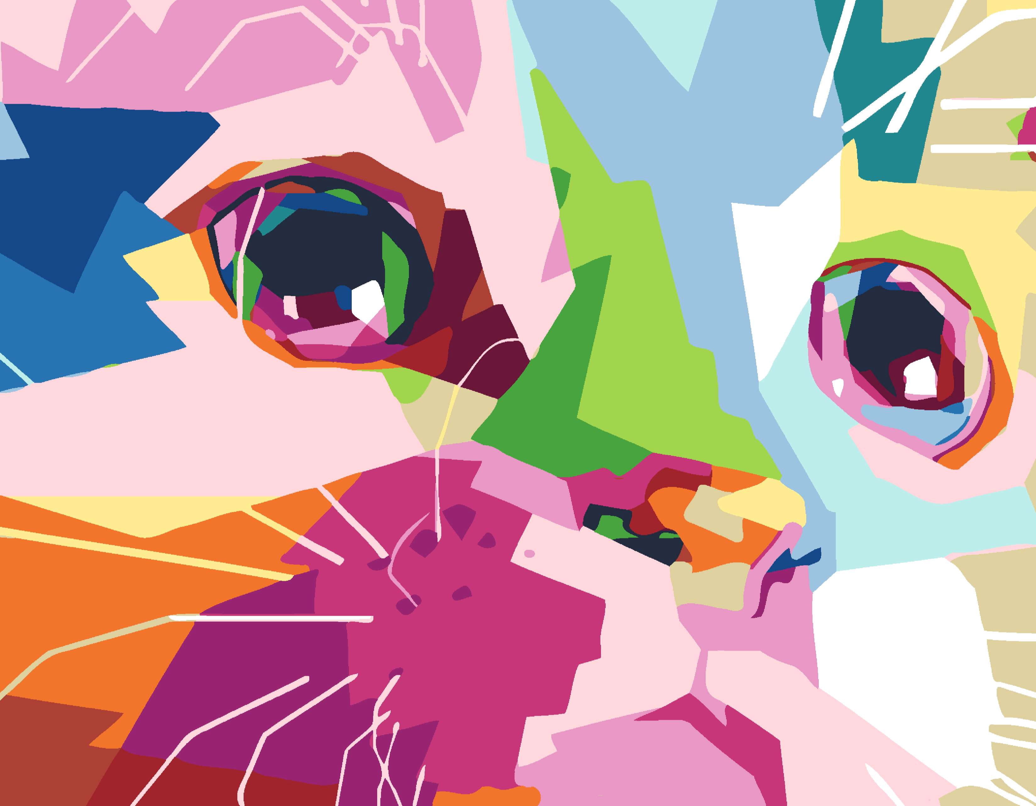 Artwille DIY Paint by Numbers for Adults and Kids - Cute Cat - Walmart.com
