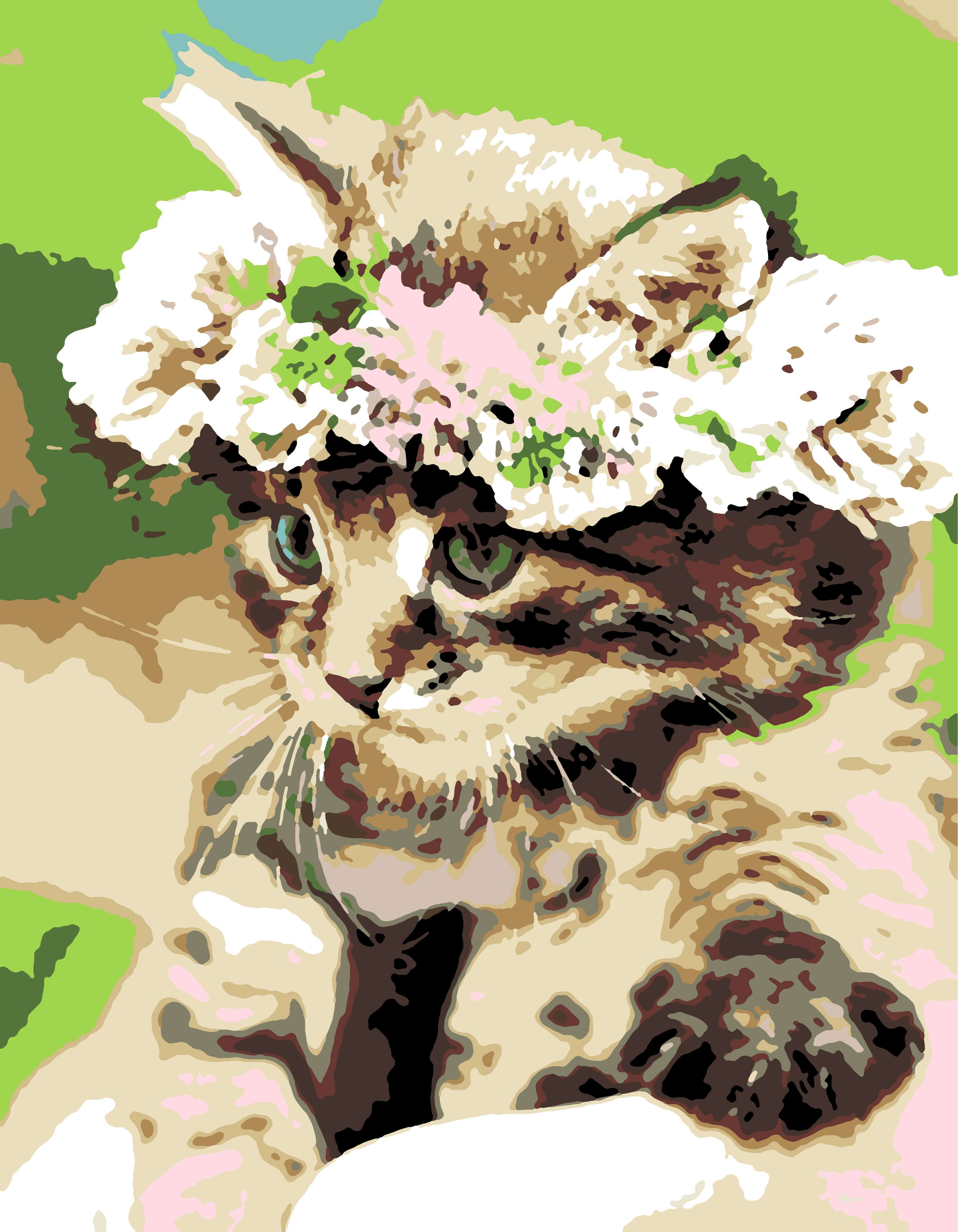 Artwille DIY Paint by Numbers for Adults and Kids - Tenderness - Walmart.com