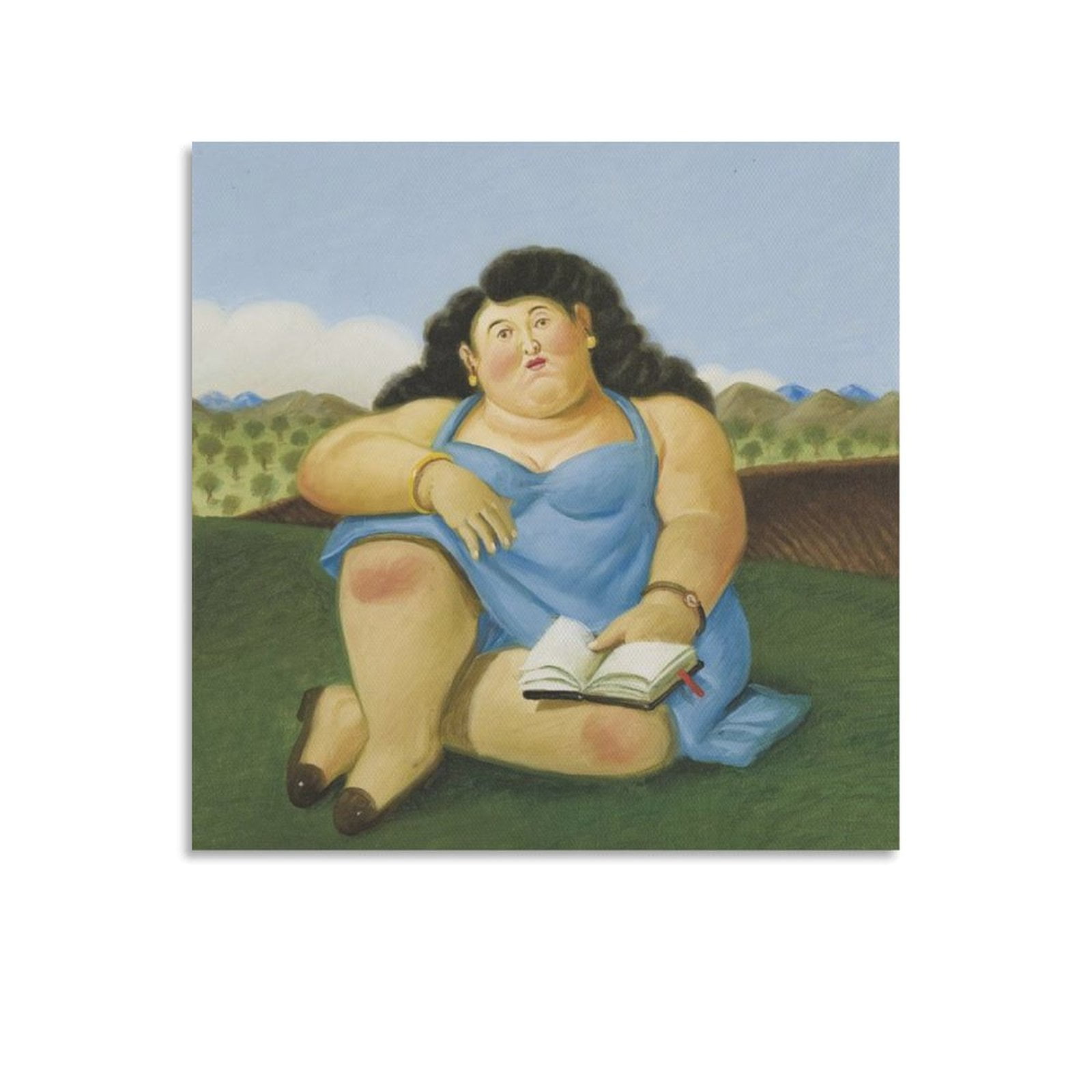 Artwork By Fernando Botero Poster Painting On Canvas Wall Art Poster ...