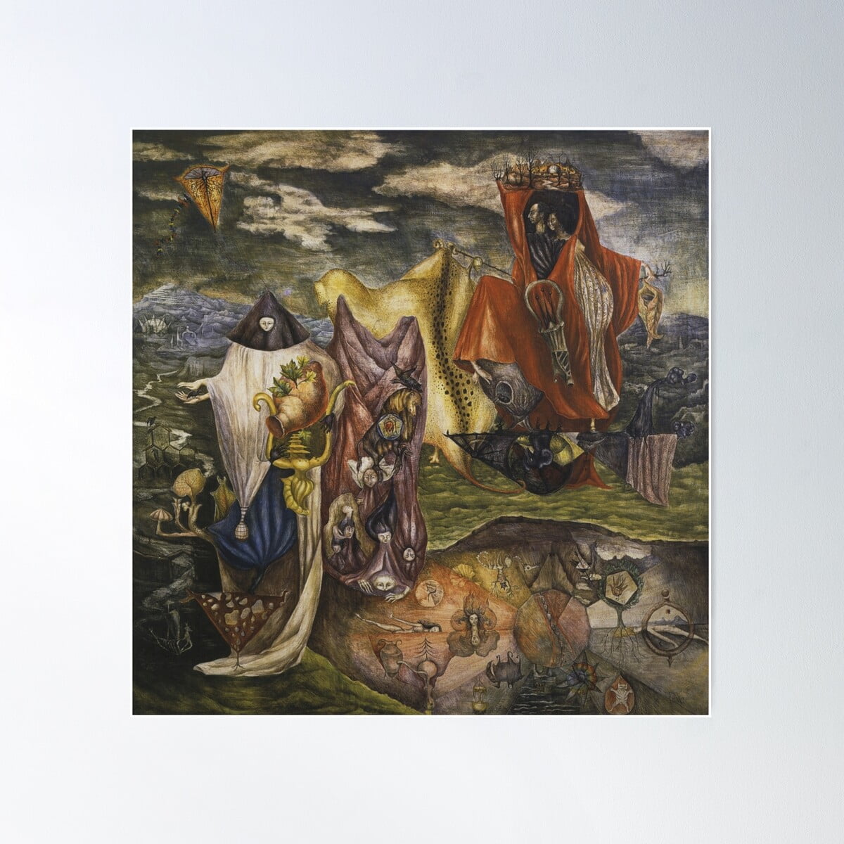 Artwork By Leonora Carrington, Gifts 1947 Chiki, Ton Pays Poster Wall ...