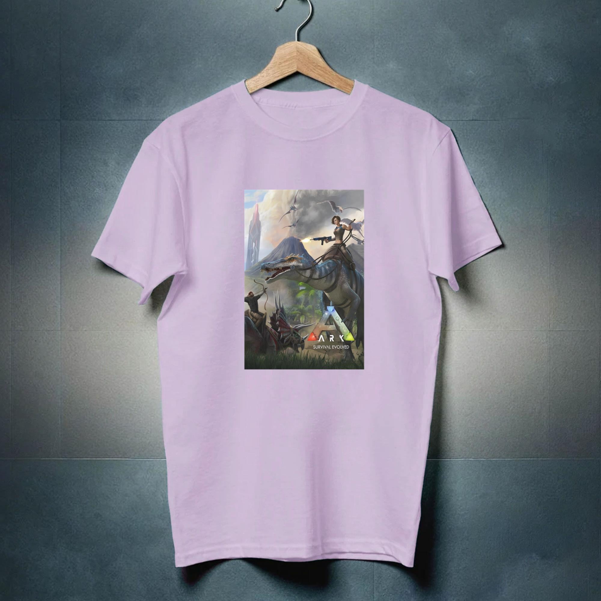 Artwork Gaming New T Shirt Ark Survival Evolved Game 100% Cotton ...
