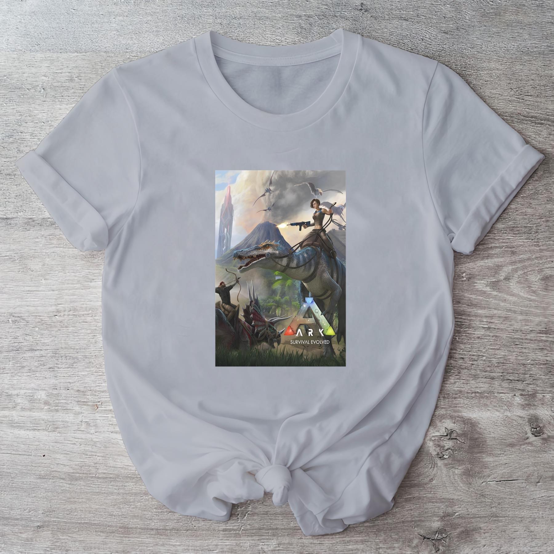 Artwork Gaming New T Shirt Ark Survival Evolved Game 100% Cotton ...