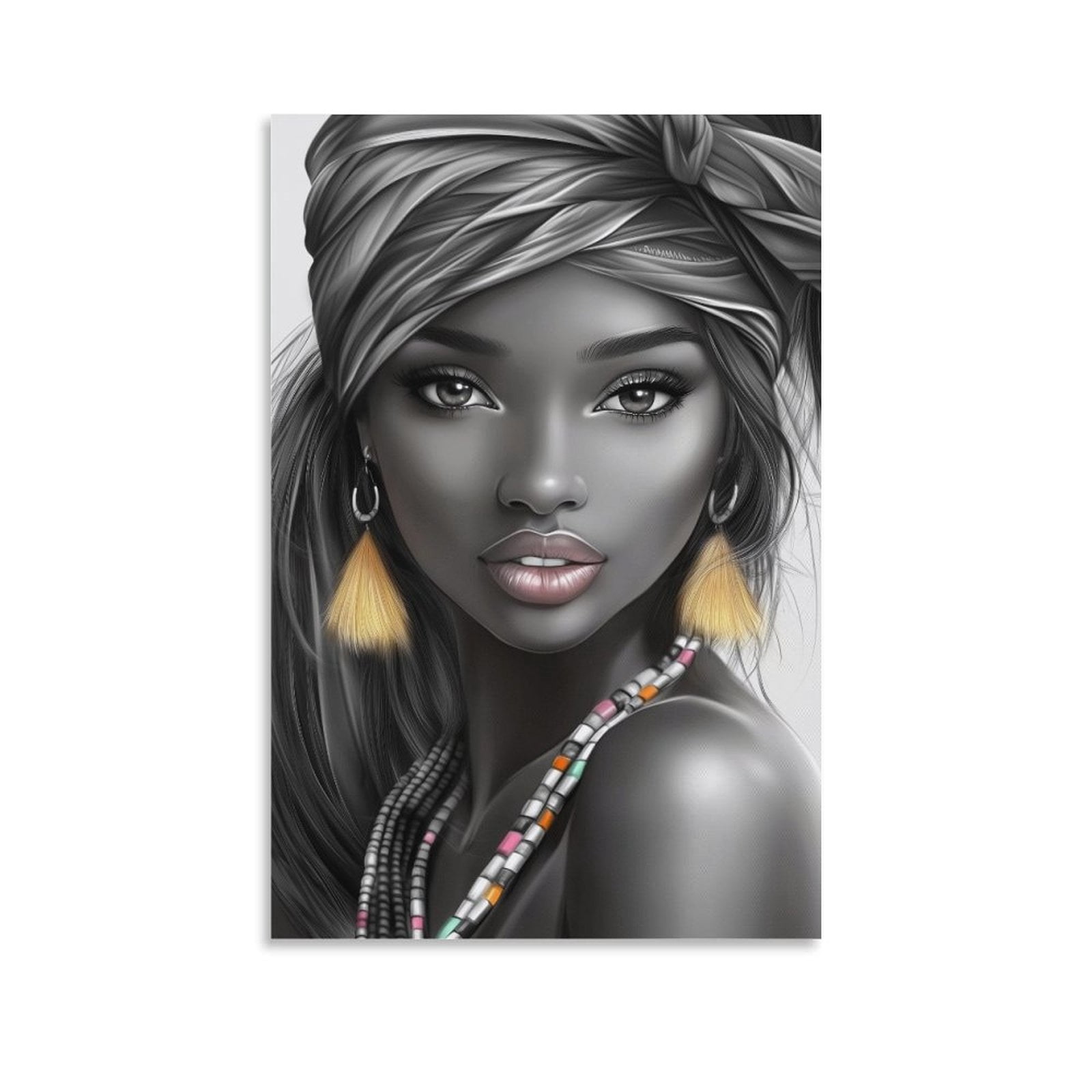 Artwork by Black Women Wall Art Poster Gifts Bedroom Prints Home Decor ...