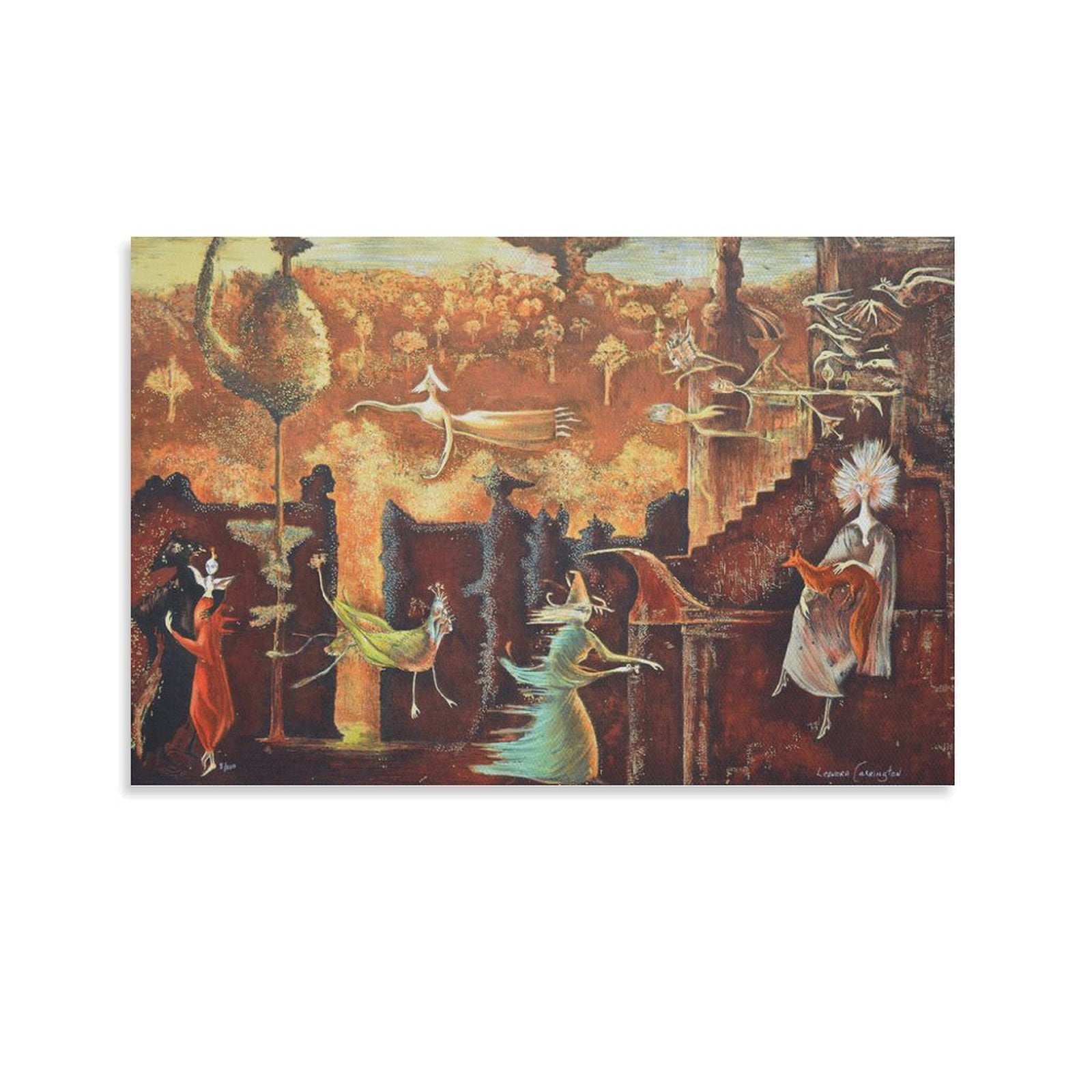 Artwork by Leonora Carrington Poster Gifts Canvas Painting Poster Wall ...