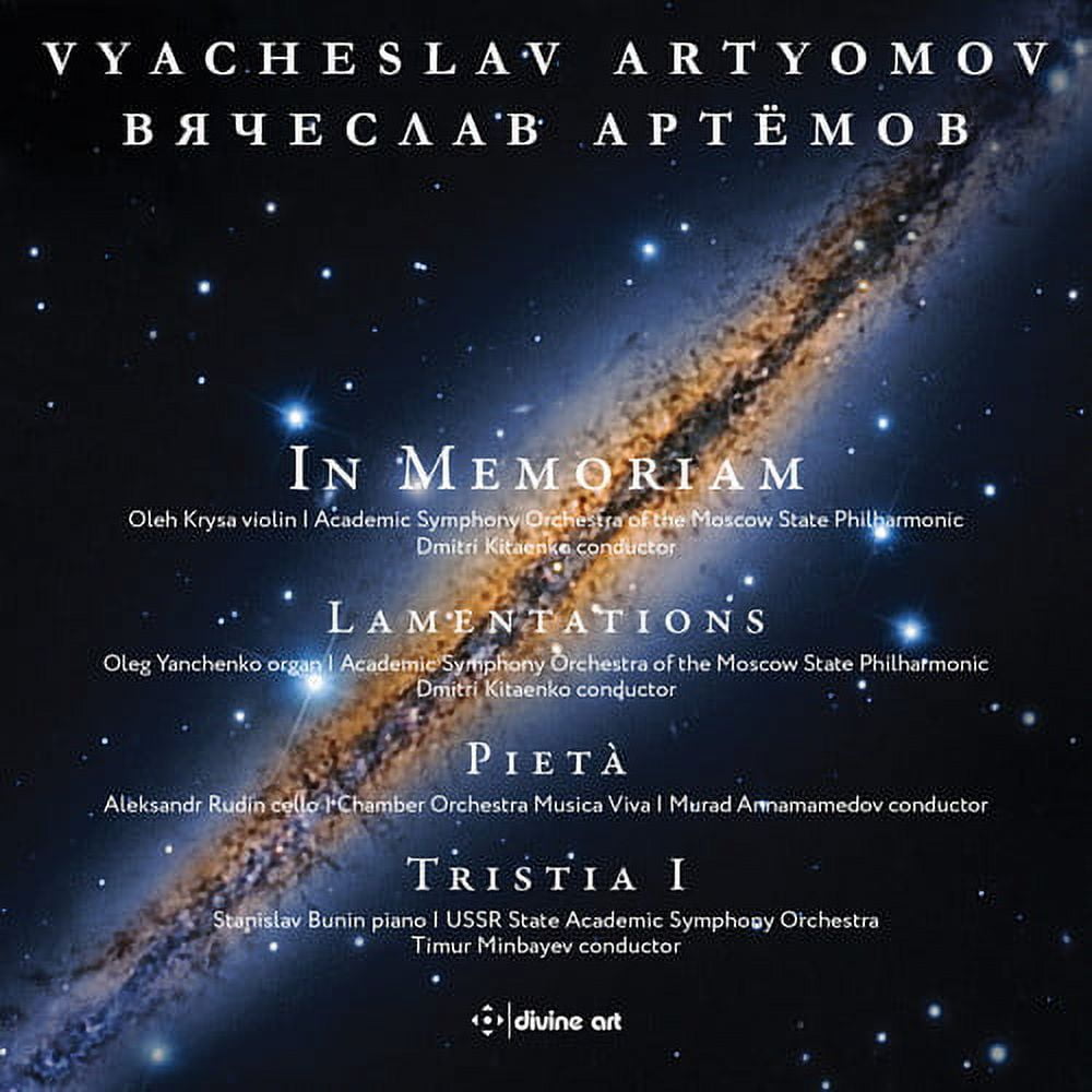 Artyomov / Krysa / Ussr State Symphony Orchestra - In Memoriam / Lamentations / Pieta - Music ...