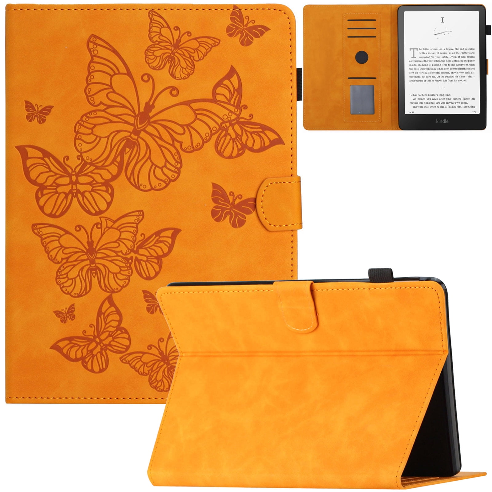 Artyond Case for 7" Kindle Paperwhite 2024, Premium PU Leather Card ...