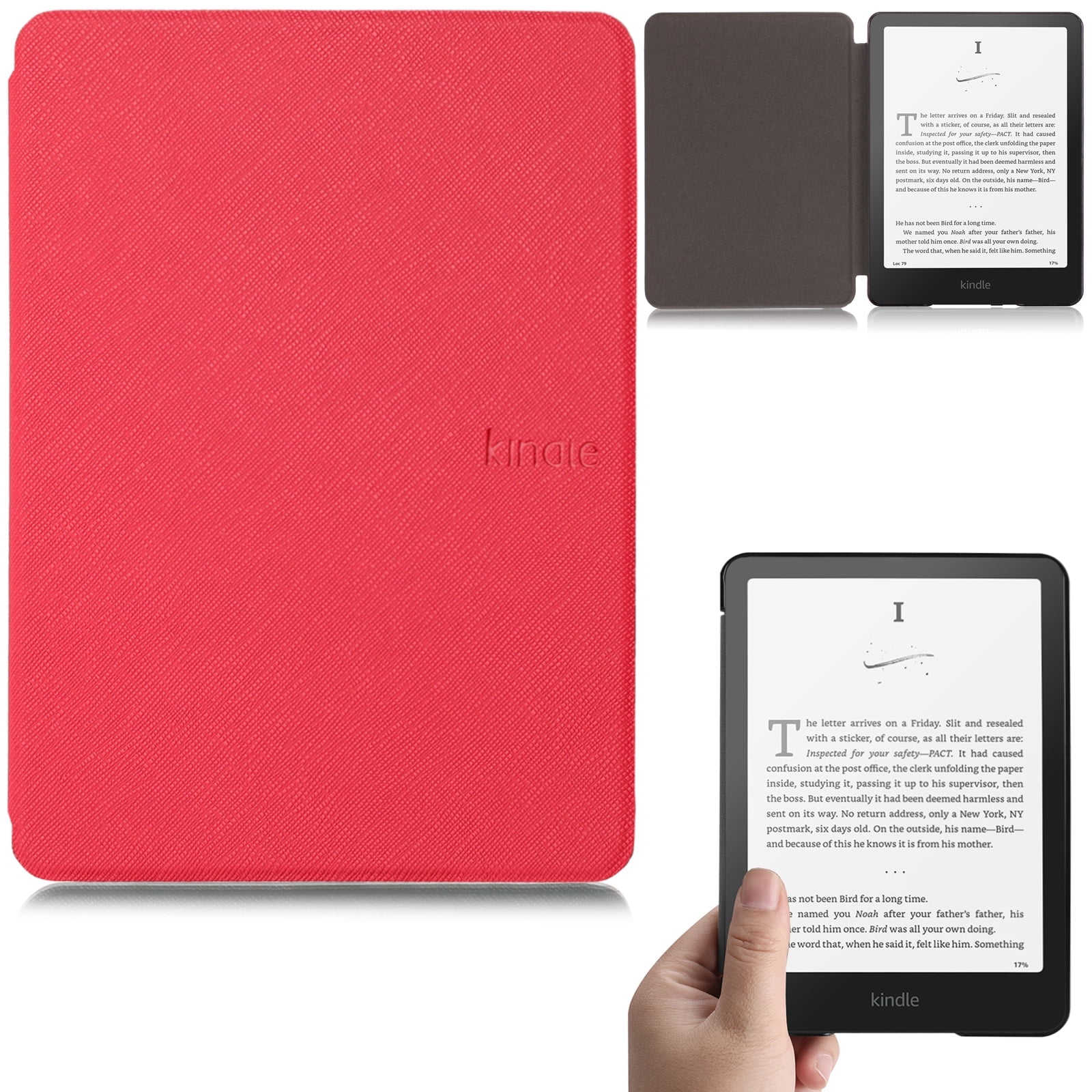 Artyond Case for All-new Amazon Kindle Paperwhite 2024, Premium PU ...