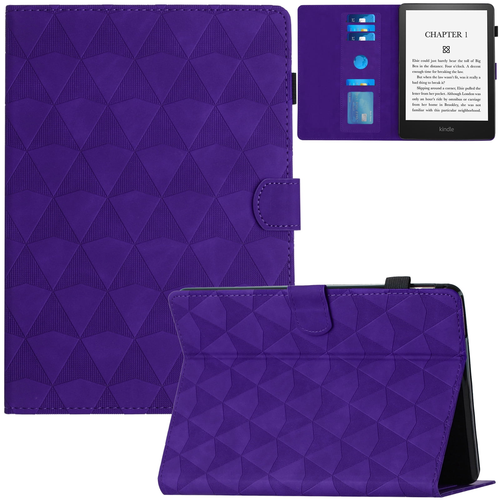 Artyond Case for Kindle Paperwhite 2021, Lightweight Folio Card Slots ...