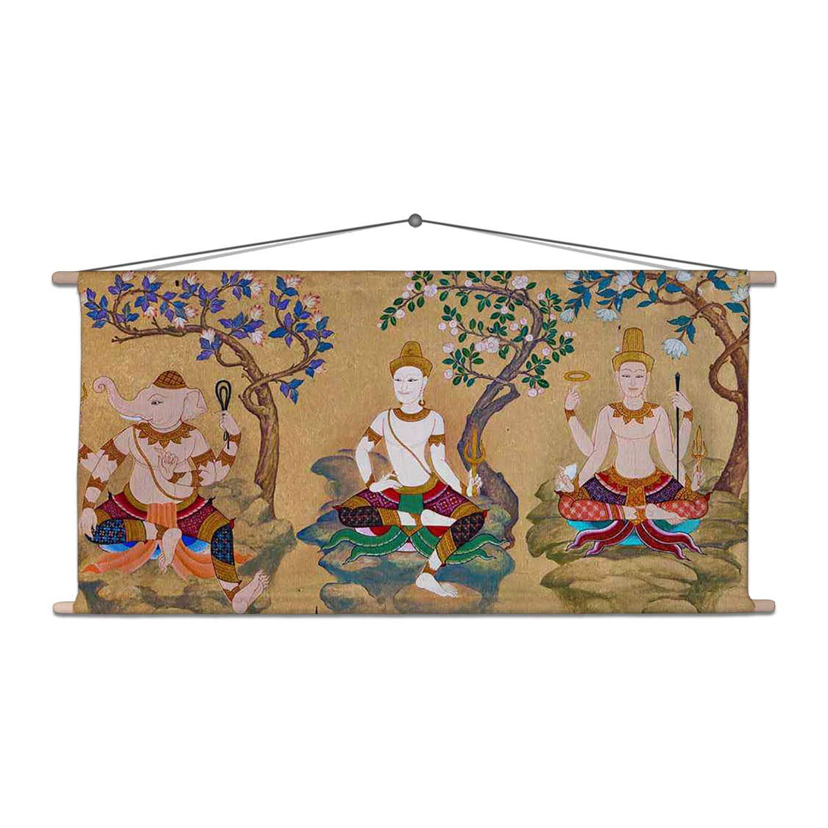 ArtzFolio Hindu God Thai Style Art Artwork Bangkok Thailand Velvet ...