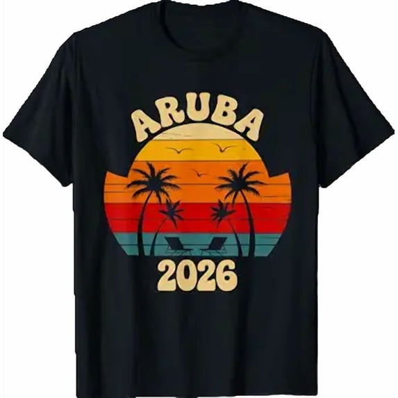Aruba 2026 Outfit Aruba T-Shirt, Birthday Gift - Walmart.com