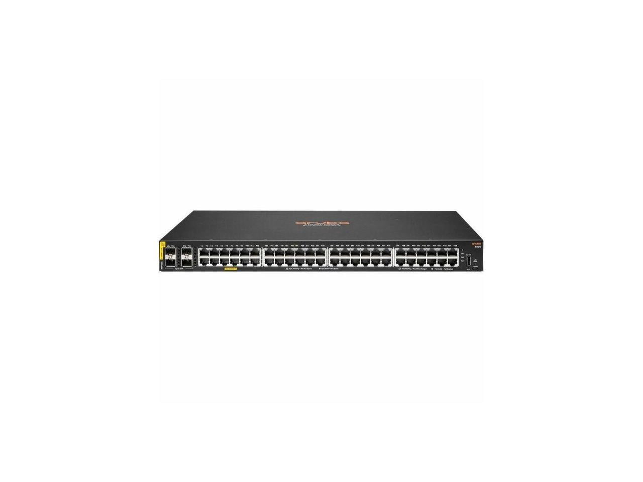Aruba 6000 48G CL4 4SFP 740W Switch - 48 Ports - Manageable - Gigabit Ethernet - 10/100/1000Base ...