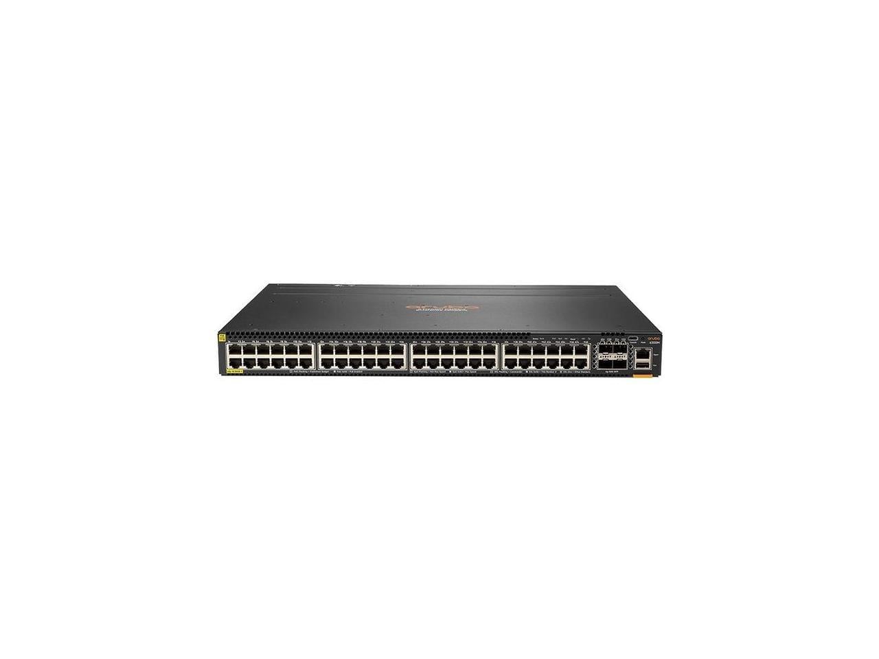 Aruba 6300M 48-port 1GbE Class 4 PoE and 4-port SFP56 Switch - 48 Ports ...
