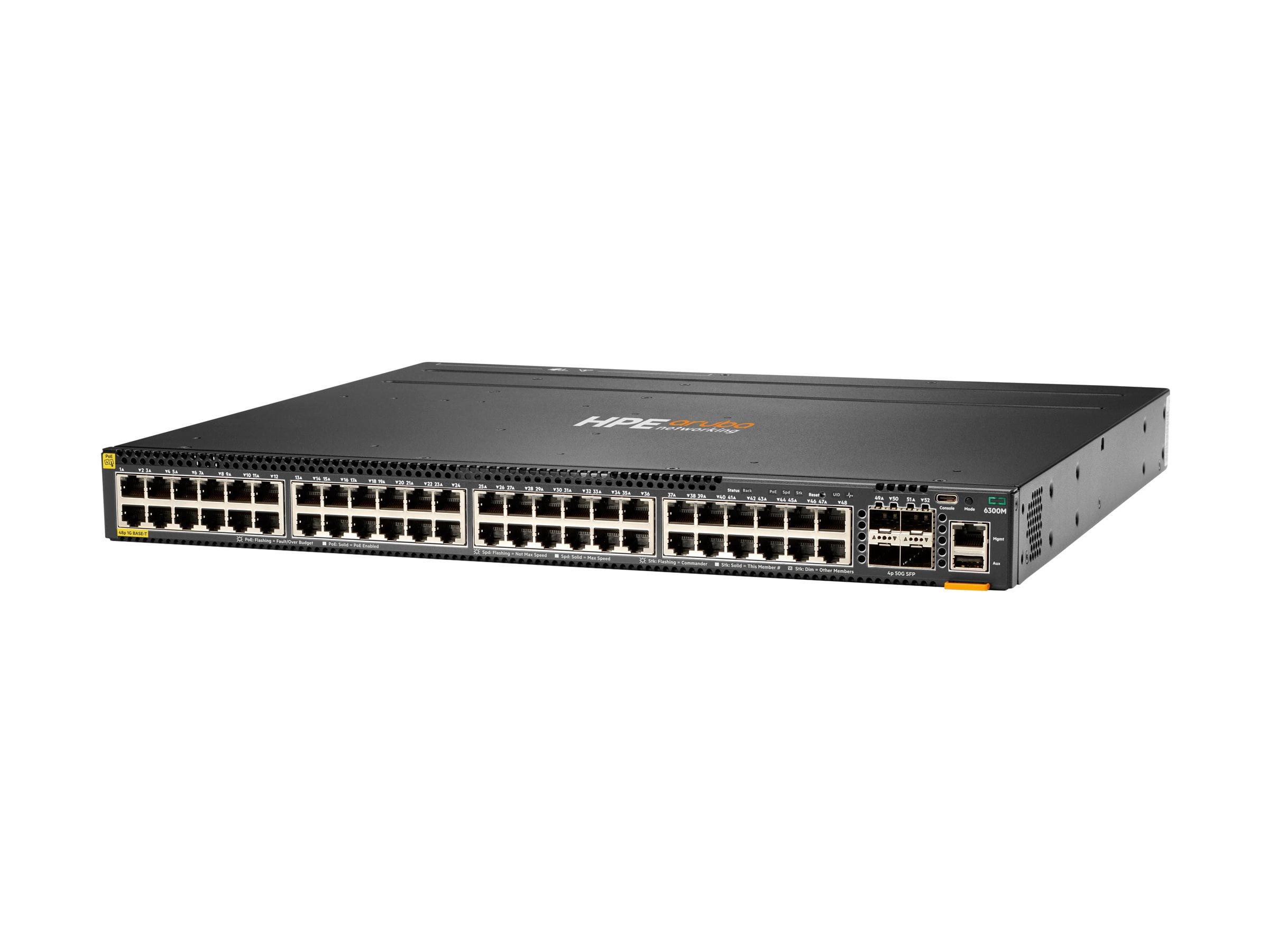 HPE Aruba 6300M - switch - 48 ports - managed - rack-mountable (JL661A ...
